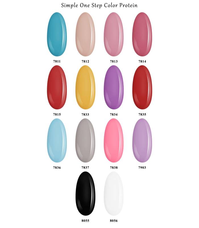 NeoNail Simple One Step Color Protein 7812 Tender - LaDiosa.pl